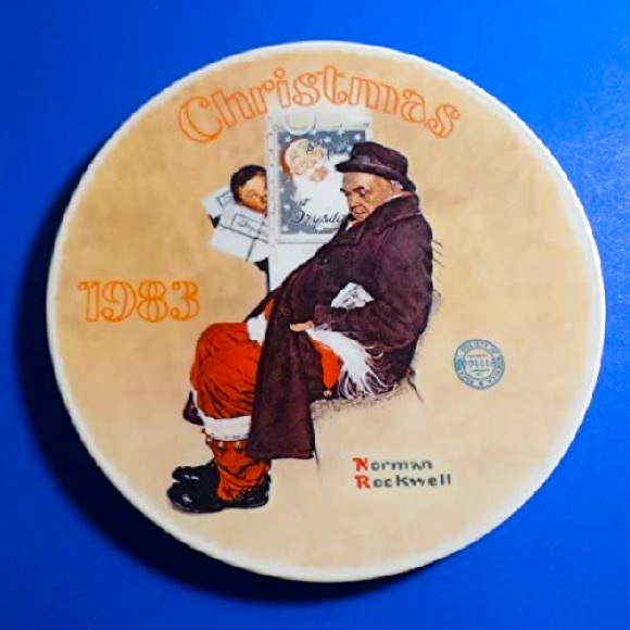 Norman Rockwell | Art | Normal Rockwell Santa In The Subway Limited ...